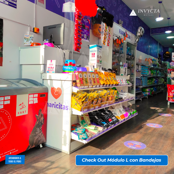 Check Out Módulo Ovalado | Equipamiento para Negocios Perú